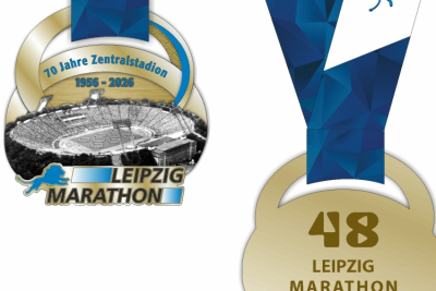 Finishermedaille 2026 - 70 Jahre Zentralstadion - Meldungen - Marathon